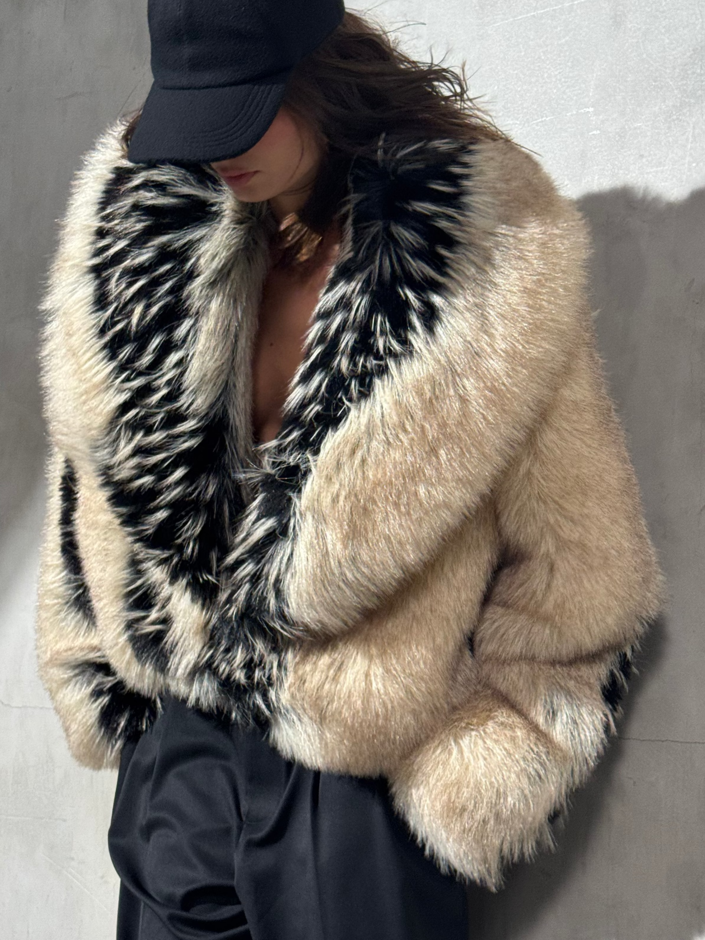 THE FOX JACKET - Sand Noir – Auter